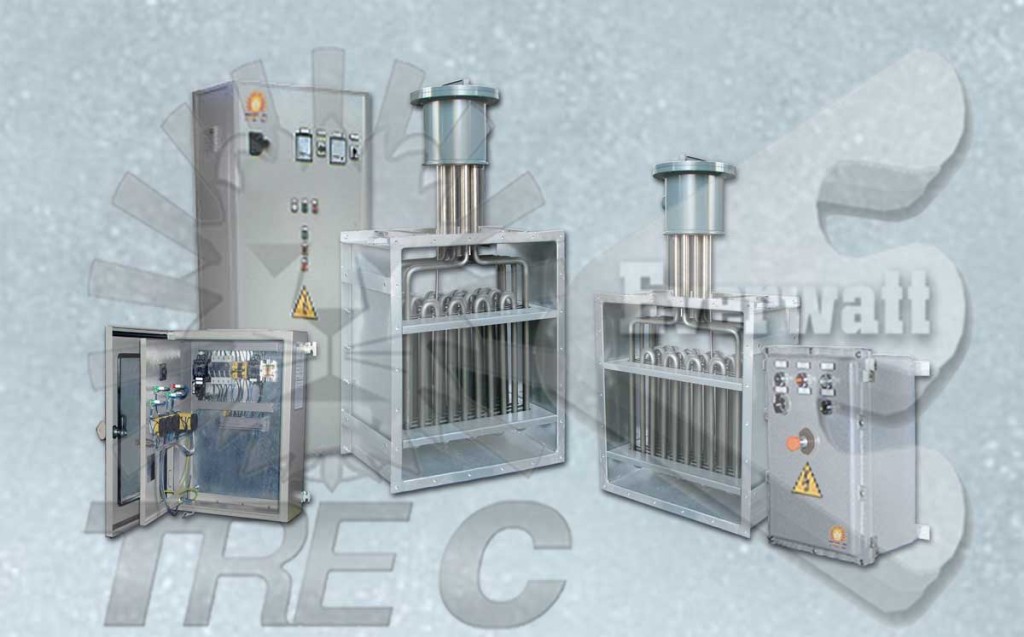 ATEX heating air and control panels batteries - Electrical Heaters